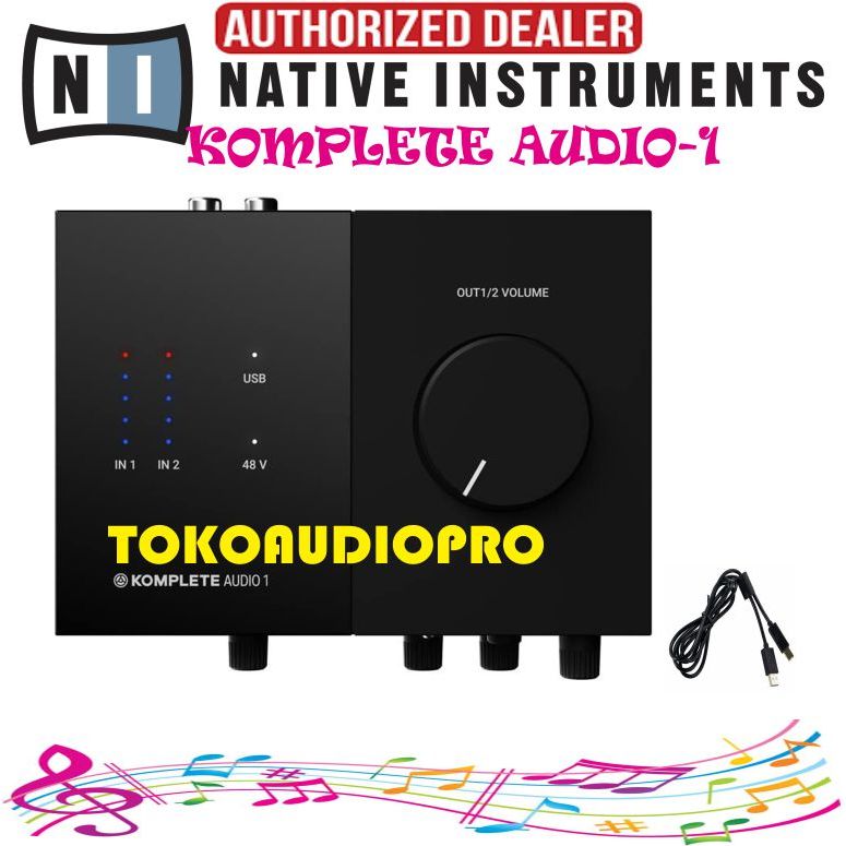 Jual Native Instruments Komplete Audio 1 Soundcard Usb Audio Interface ...