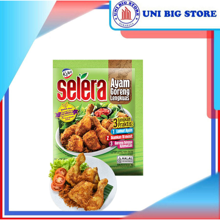 Jual Kobe Selera Bumbu Ayam Goreng Lengkuas 80 gr | Shopee Indonesia