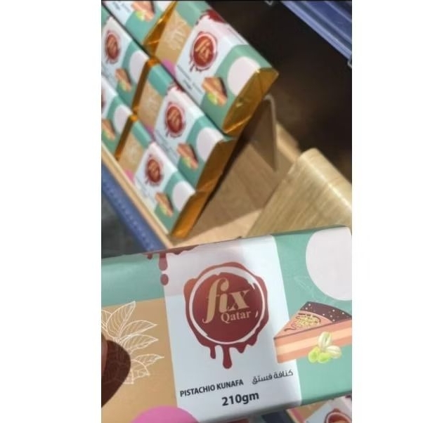 Jual CHOCOLATE DUBAI VIRAL (FIX CHOCOLATE FROM QATAR) | Shopee Indonesia