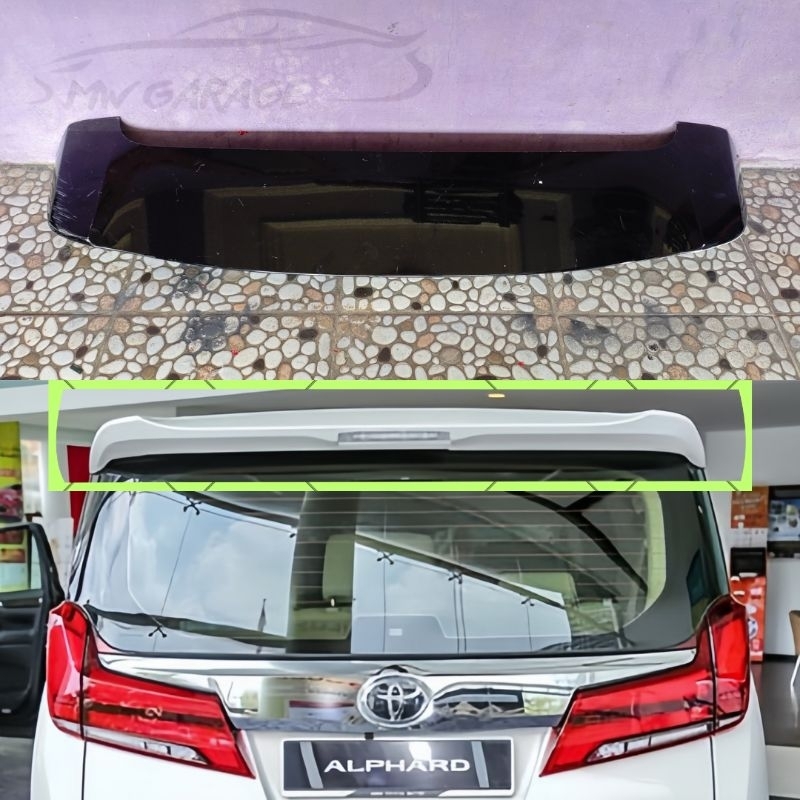 Jual Spoiler Alphard Vellfire Toyota Alphard 2016 - 2022 Original ...