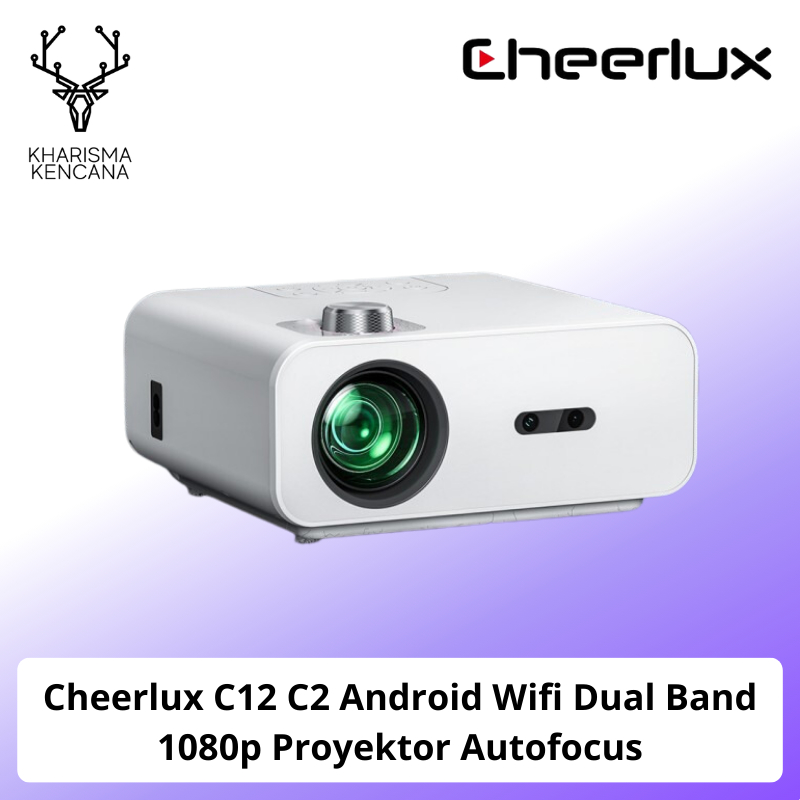 Jual Cheerlux C12 C2 Android Wifi Dual Band 1080p Proyektor Autofocus ...