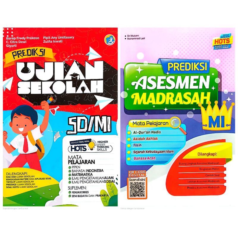 Jual BUKU SD MI PREDISI UJIAN SEKOLAH DAN ASESMEN MADRASAH KELAS 6 ...