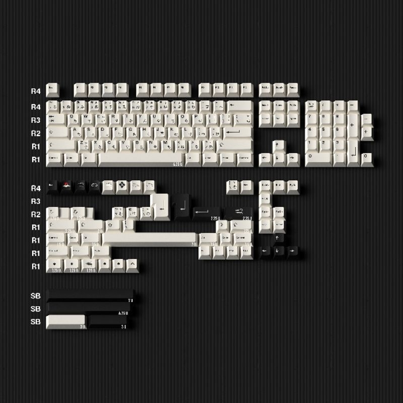 Jual Keycaps Keycap JKDK BOW Japanese Root WS1 PBT Dyesub dye sub ...