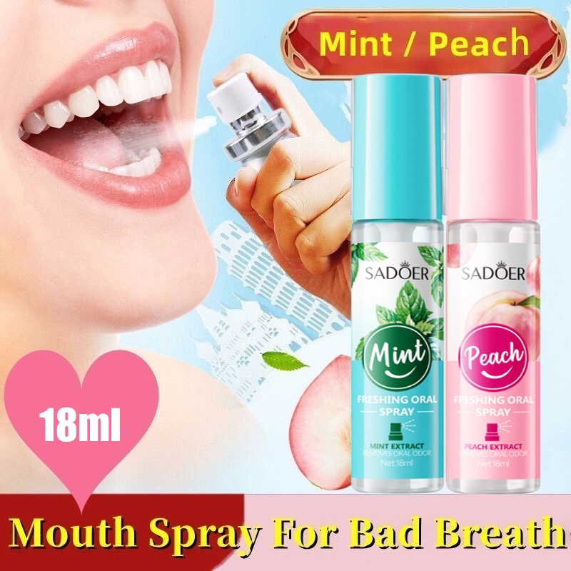 Jual Spray Mulut dan Nafas Wangi Refreshing Mouth Spray Parfum Mulut 18ml Penyegar Mulut Tahan ...