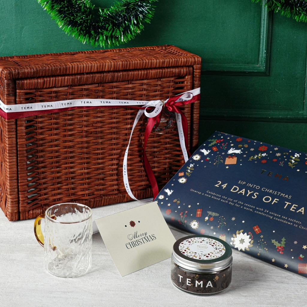 Jual TEMA Tea JINGLE - 24 Days of Tea Calendar Christmas Gift Hamper ...
