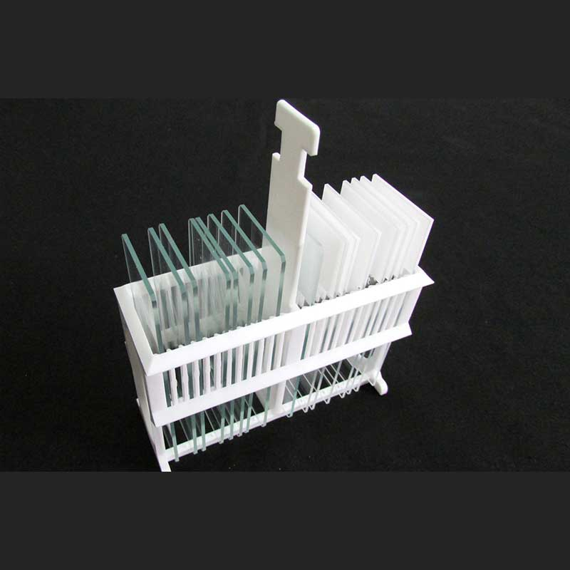 Jual Rak Pewarnaan Laboratorium Staining Rack Staining Jar Untuk 24 ...