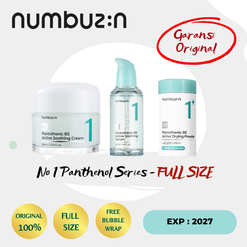 Jual [READY] Numbuzin No.1 Pantothenic B5 Active Soothing Cream ...