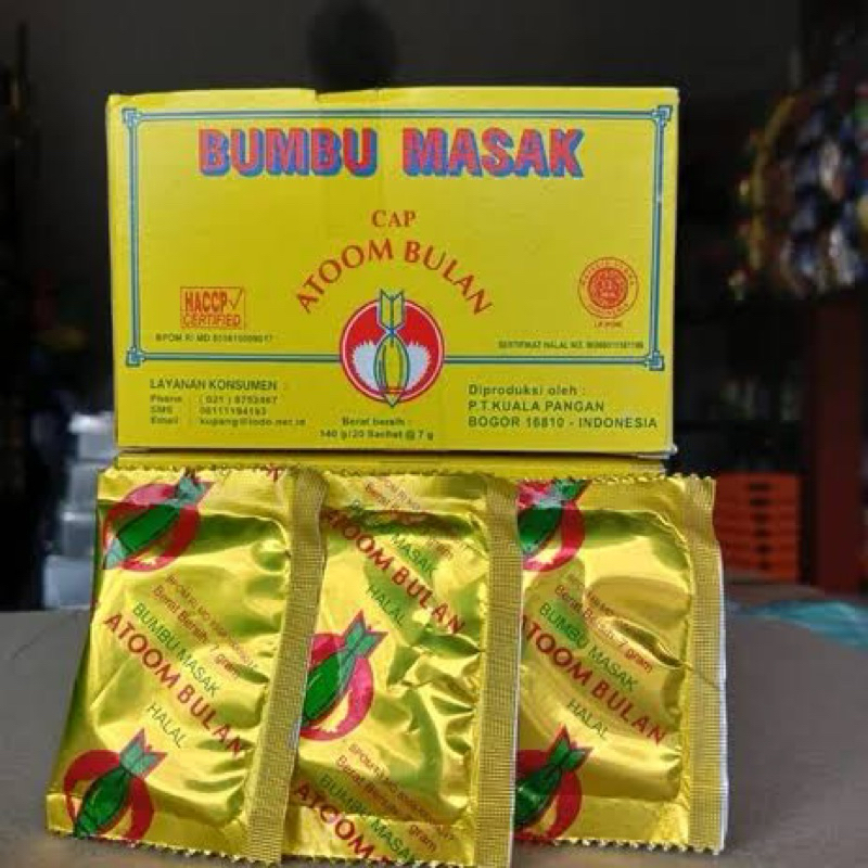 Jual Bumbu atom sachet 1pcs | Shopee Indonesia