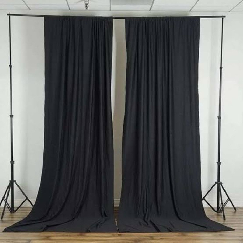 Jual Background kain hitam 3m | Shopee Indonesia
