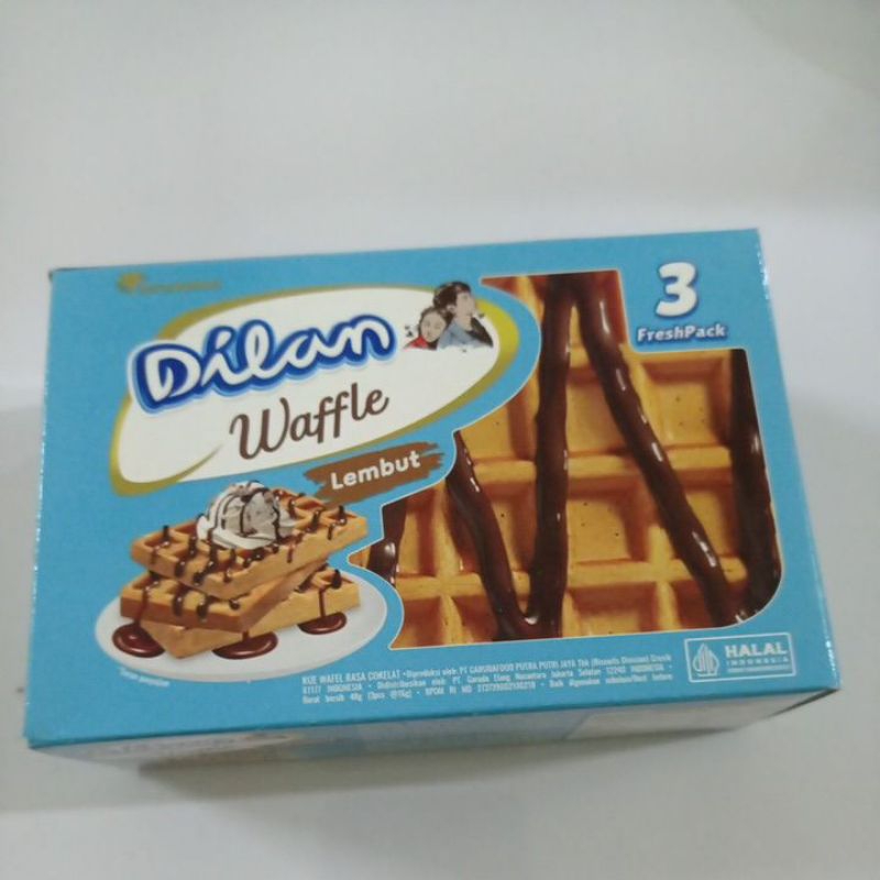 Jual DILAN WAFFLE 3 FRESHPACK (48GR) | Shopee Indonesia