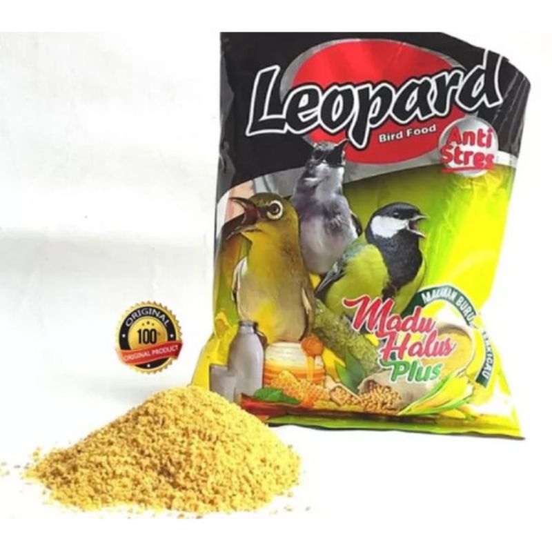 Jual Pakan Burung Kecil Leopard Kemasan 200 Gram | Shopee Indonesia