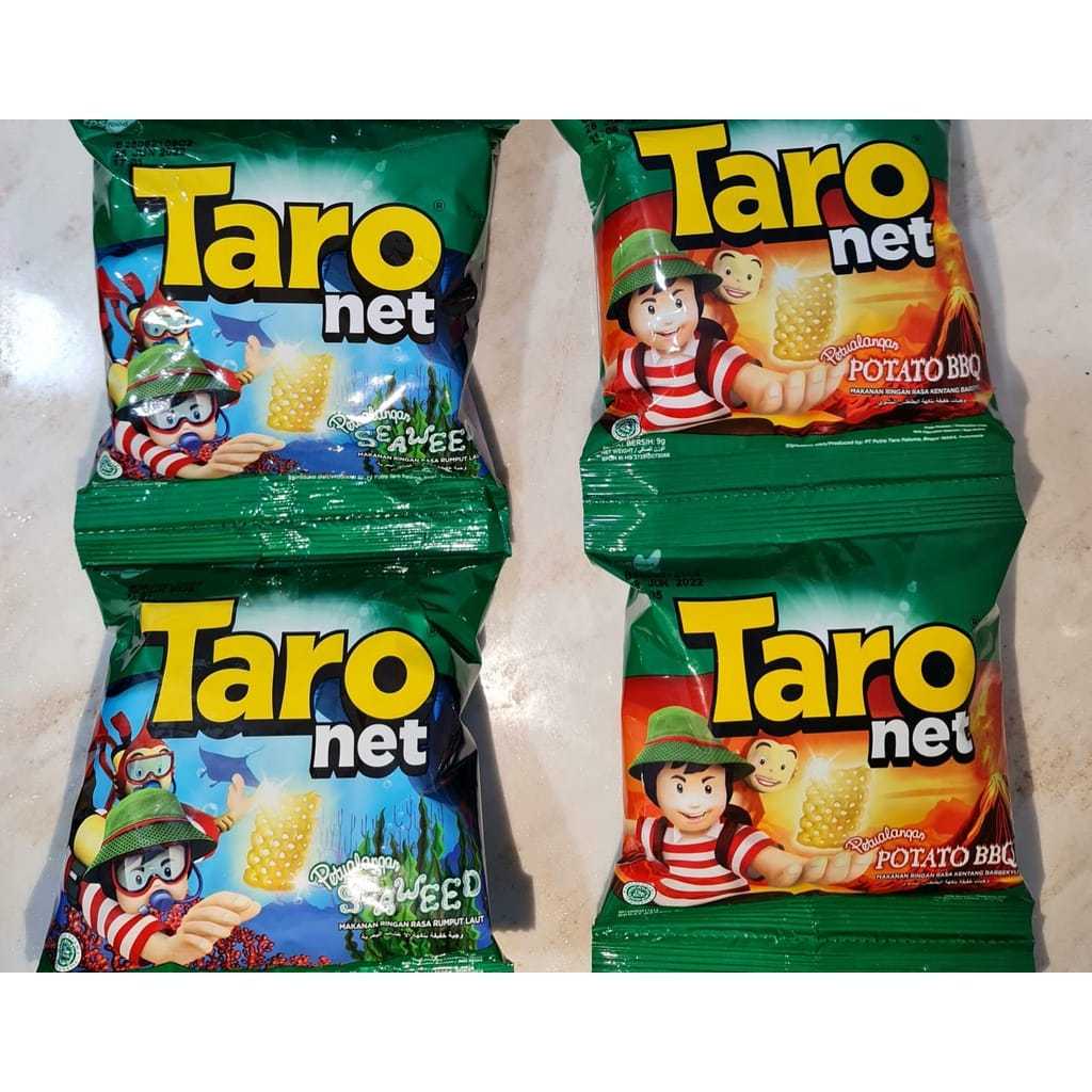 Jual CHIKI TARO NET POTATO 1 RENCENGAN ISI 10 PCS | Shopee Indonesia