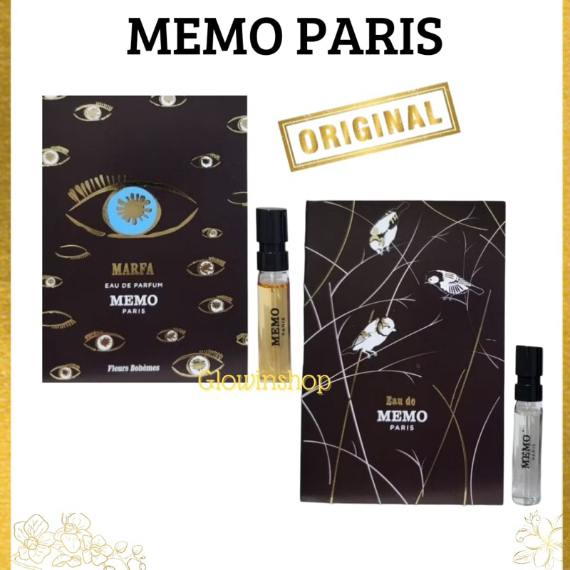 Jual MEMO Paris EDP Vial | Shopee Indonesia