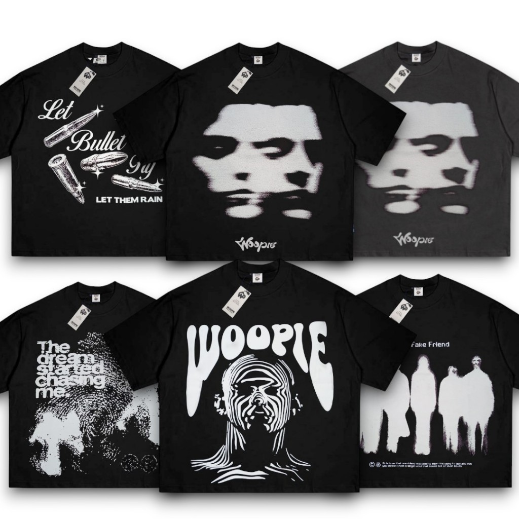 Jual Tshirt Boxy Fit Kaos Heavyweight Cotton Combed 20s Gramasi 205gsm Sablon Plastisol Premium ...