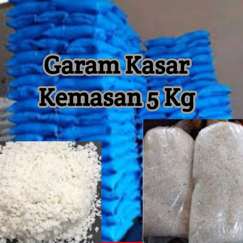 Jual Garam Kasar Kemasan 5 Kg | Shopee Indonesia