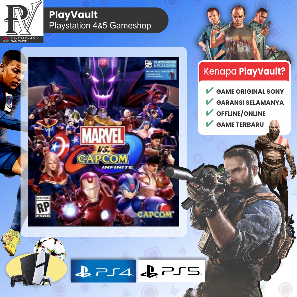 Jual Marvel vs Capcom Infinite PS4 PS5 | Shopee Indonesia