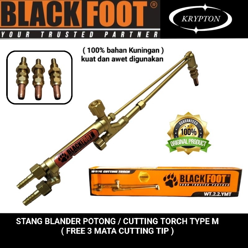 Jual blackfoot stang blander potong / cutting torch type M ( 100% bahan ...
