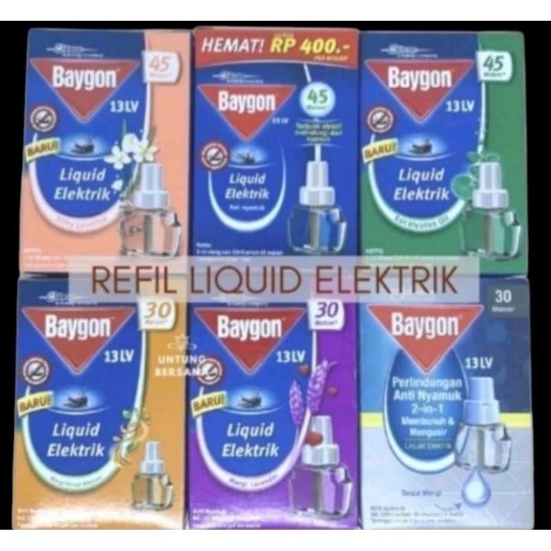 Jual BAYGON liquid electric refill 33ml | Shopee Indonesia