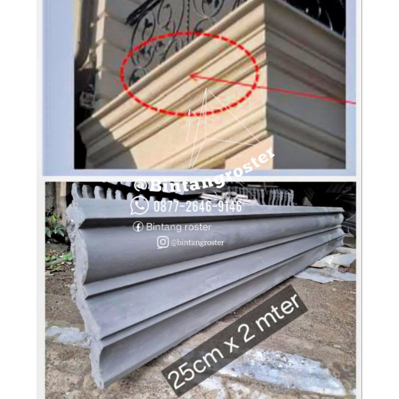 Jual lis profil beton lis plang | Shopee Indonesia