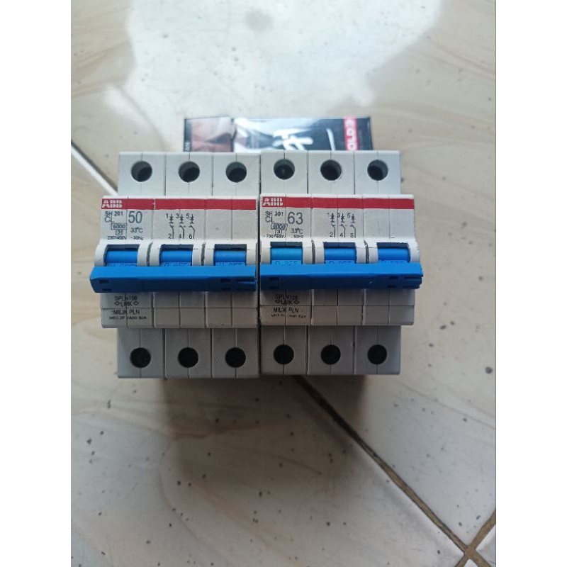 Jual mcb pLN mudif 3pas 6A 10A 16A 20A 25A 35 A 50A | Shopee Indonesia
