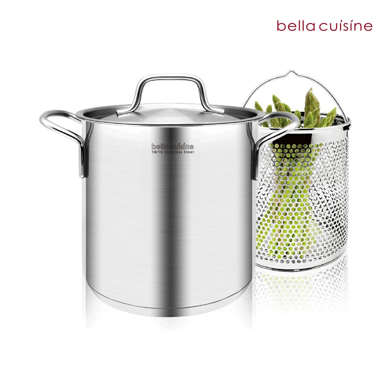 Jual BELLA CUISINE Classic 18cm Pasta Pot With Lid | Shopee Indonesia