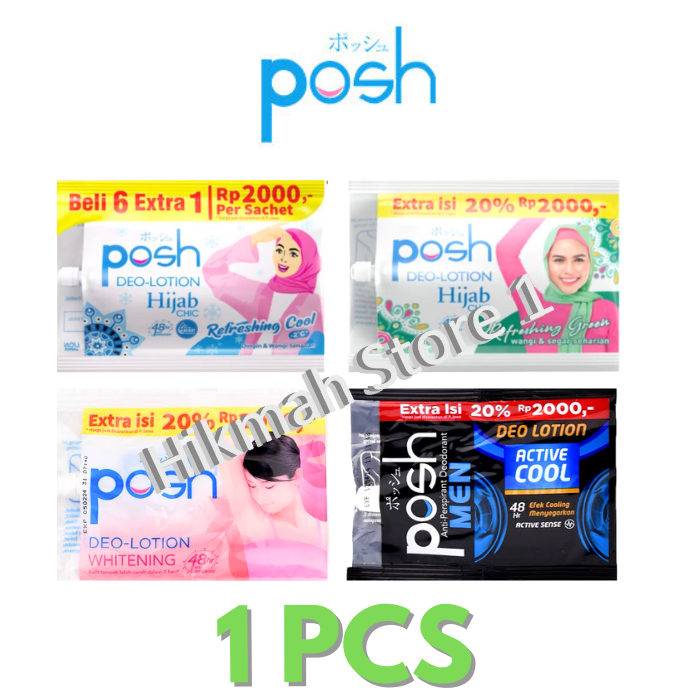 Jual POSH DEO LOTION 1 SASET 11G | Shopee Indonesia
