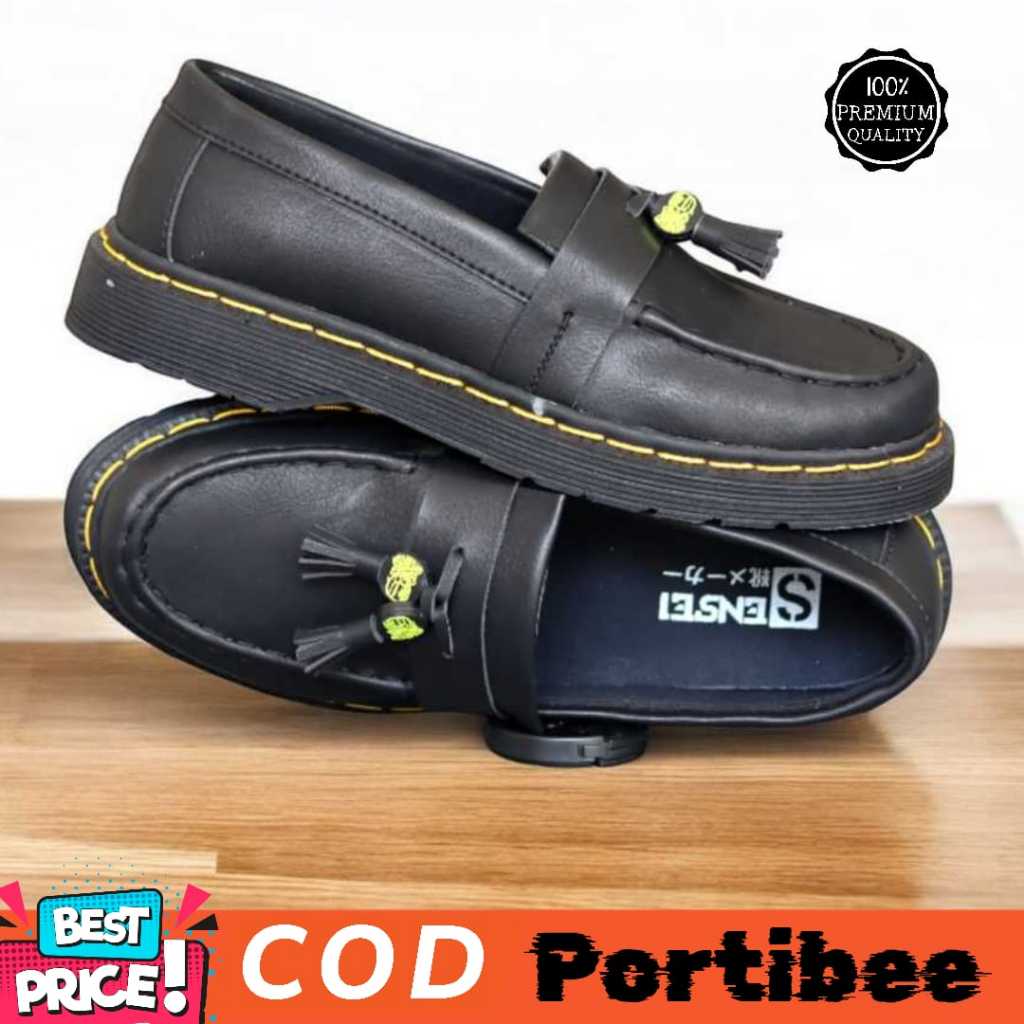 Jual Sepatu Loafers Slip On Casual Skena Pria Docmart Bone Smile ...