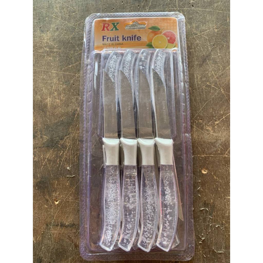 Jual Pisau buah set isi 6 Pcs/Pisau warna/Pisau mini warna berkualitas ...