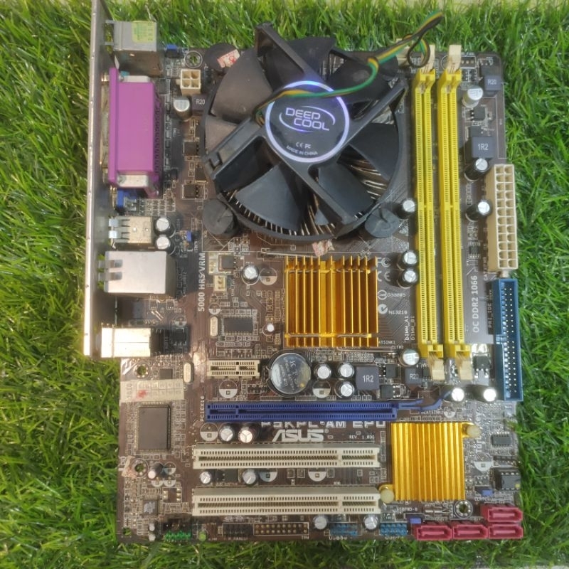Jual Paket Motherboard Mobo ASUS P5KPL-AM SE LGA 775 Processor Core 2 ...