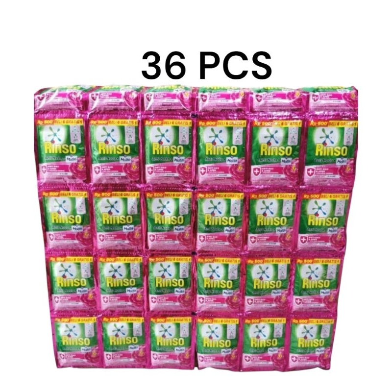 Jual 36 pcs RINSO MOLTO CAIR / RINSO CAIR RENCENGAN 18 ml | Shopee ...