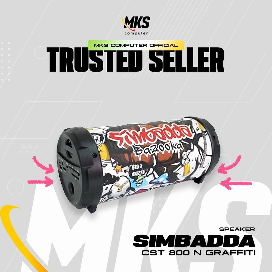 Jual Simbadda Music Player CST 800N | Shopee Indonesia