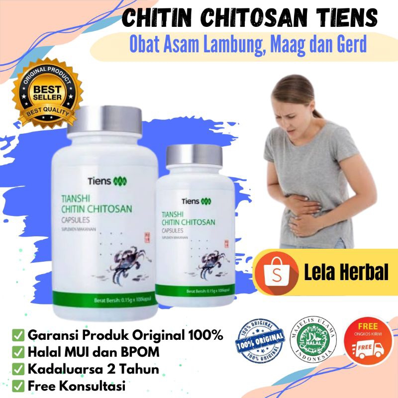 Jual Obat Asam Lambung Maagh Chitin Chitosan Asam Lambung Obat Herbal ...