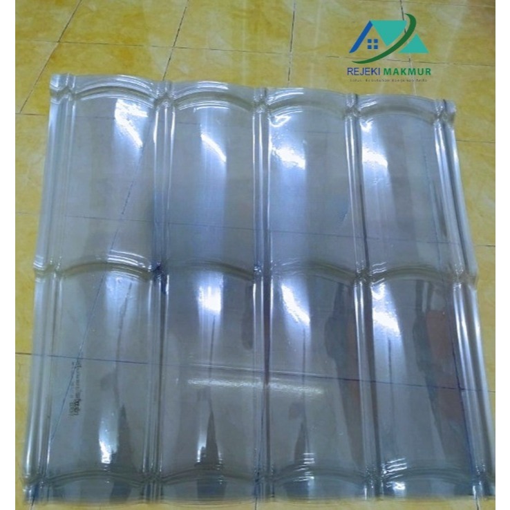 Jual Genteng Bening PVC 8 daun Genteng metal fiber transparan 2x4 ...