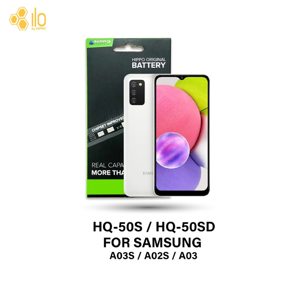 Jual Hippo Baterai Samsung HQ-50S / HQ-50SD A03S / A02S / A03 5500mAh ...