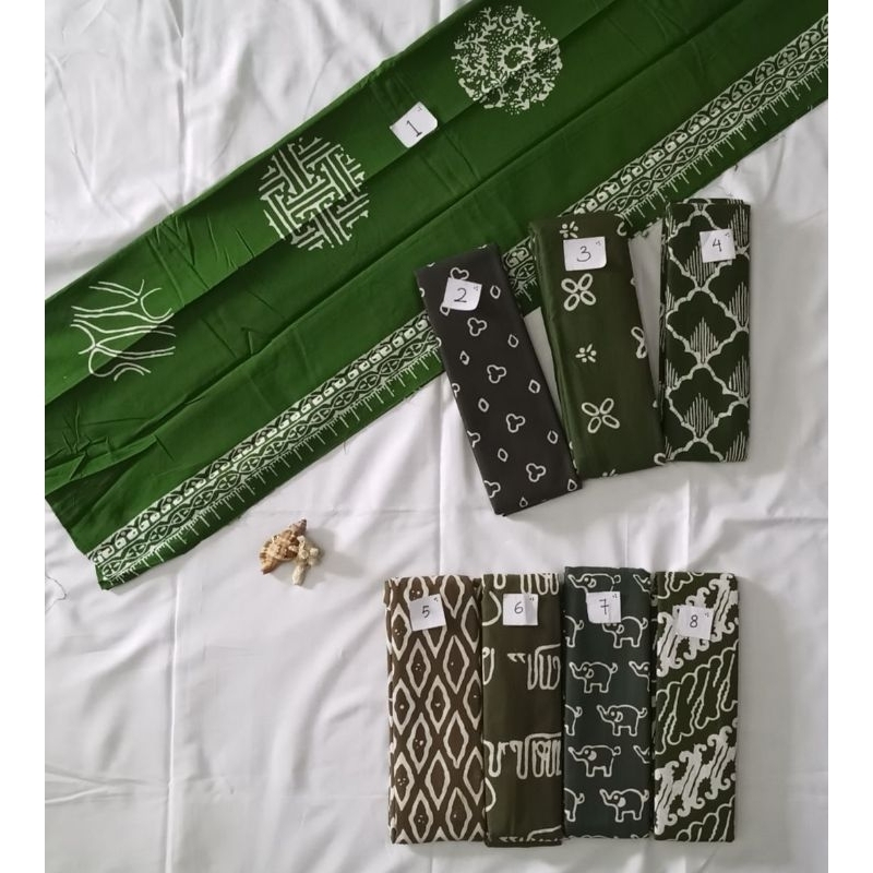 Jual KAIN BATIK CAP / SARUNG BATIK CAP - UKURAN 2 METER EDISI WARNA IJO ...