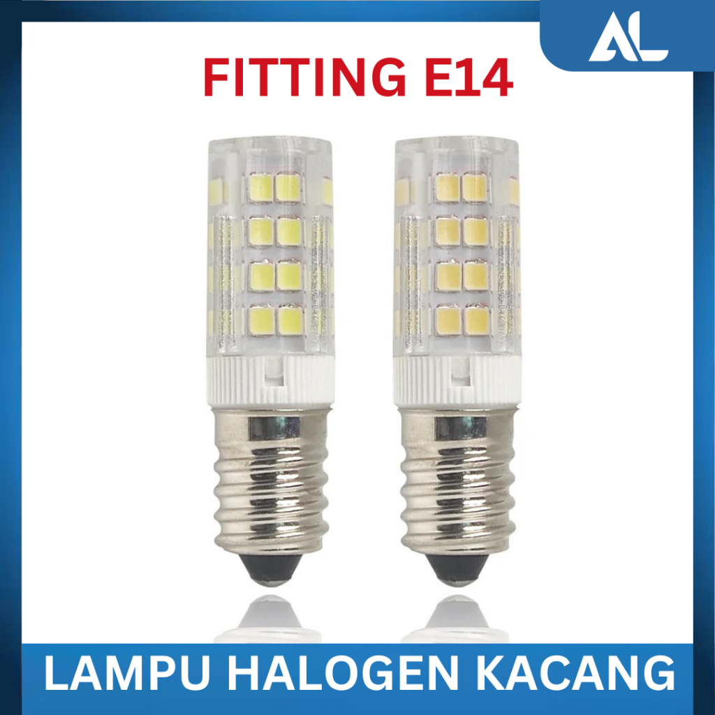 Jual PROMO!! LAMPU HALOGEN KACANG LED 3W 5W WATT 220V FITTING E12 E14 220V | Shopee Indonesia