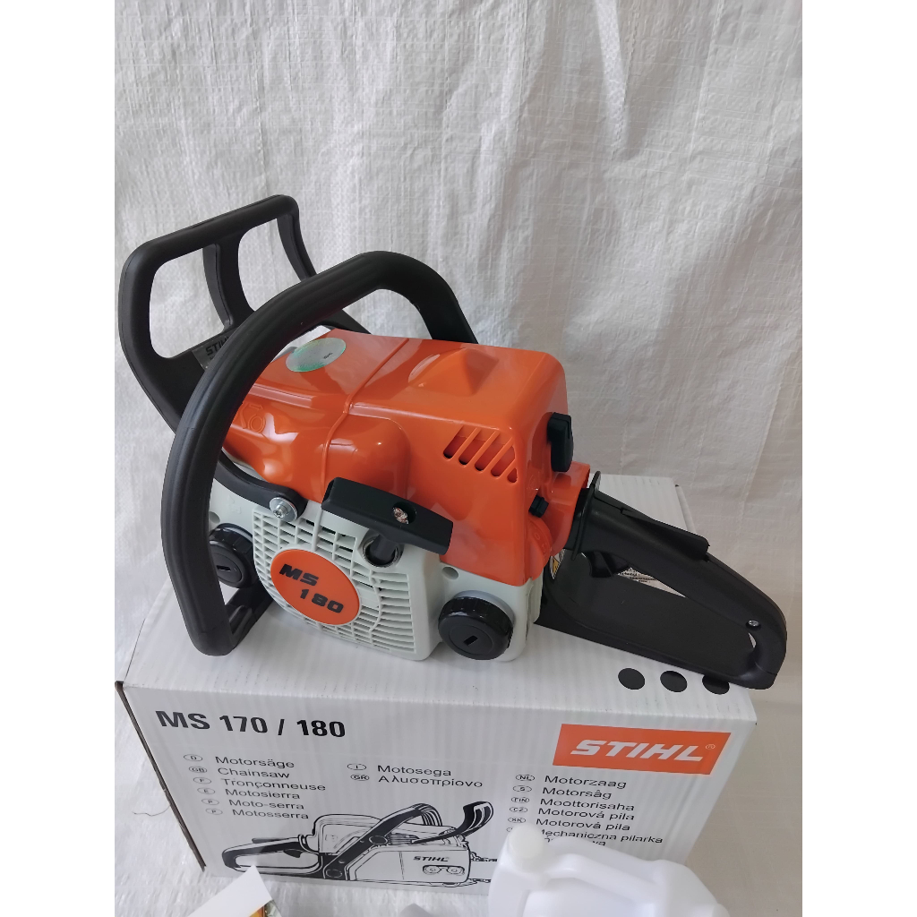 Jual CHAINSAW MS 170 / MS 180 STIHL BAR 16 INCH MESIN GERGAJI KAYU STIHL NEW ORIGINAL | Shopee ...