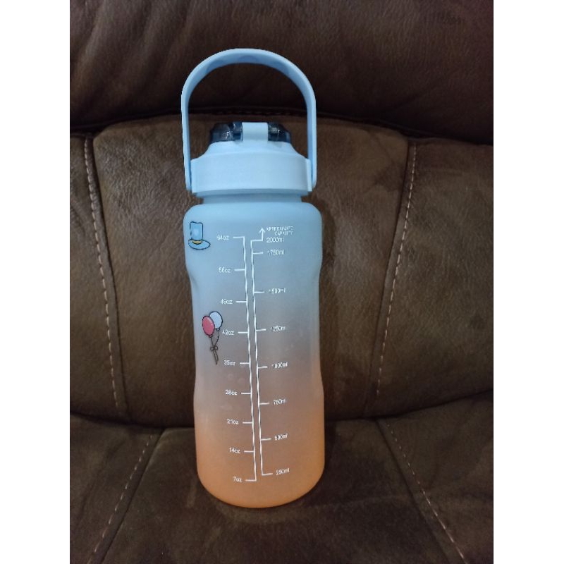 Jual Botol Minum 2L Gradasi Penanda Waktu | Shopee Indonesia