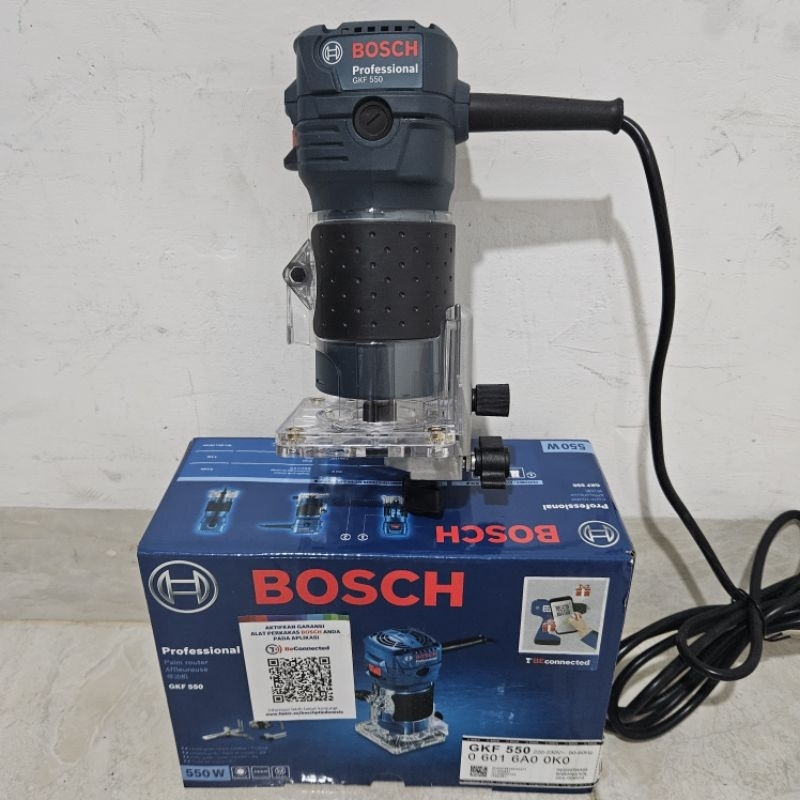 Jual Mesin Profil Kayu BOSCH GKF 550 Palm Router Trimmer Putra Inti ...