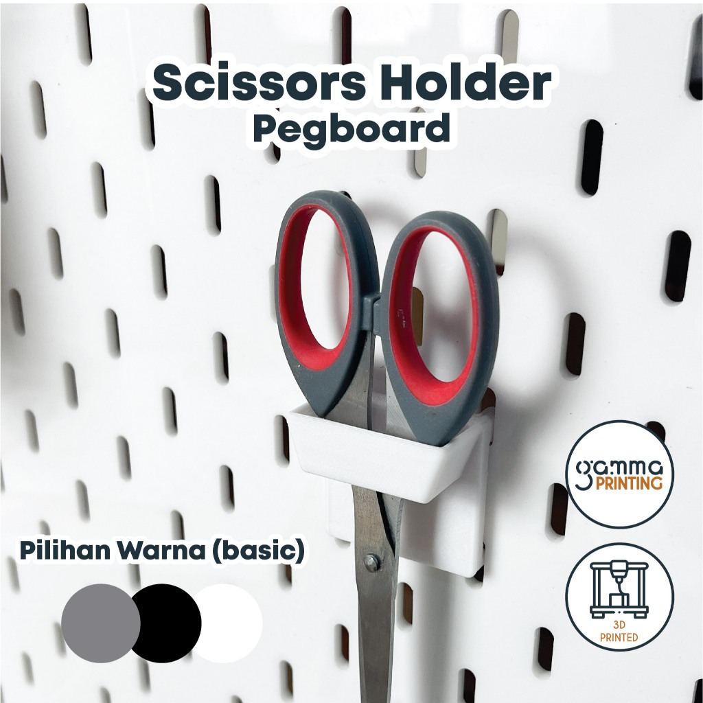 Jual Pegboard SKDIS Scissor Holder / Rak Gunting Aksesoris Accessories | Shopee Indonesia
