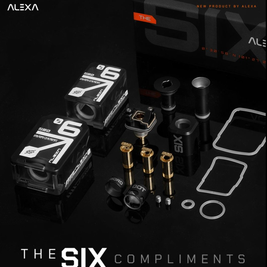 Jual Alexa The Six RBA for Boro & DotAIO RBA by Alexa x Inhale / Alexa ...