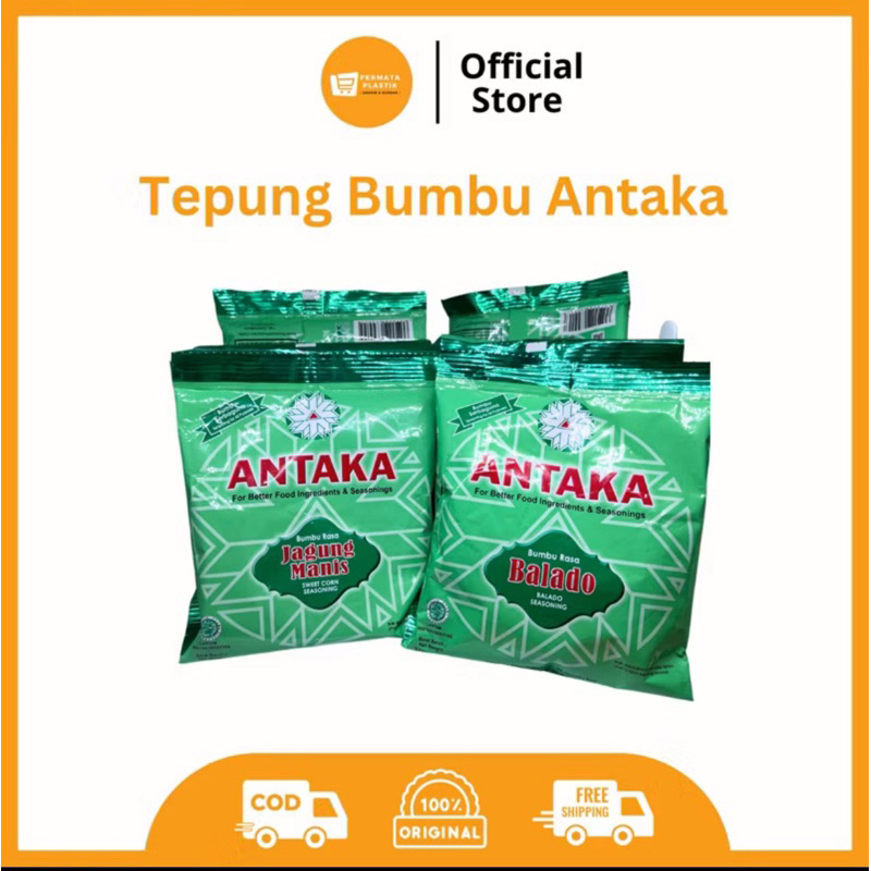 Jual Antaka Bumbu Tabur Perisa Balado Instan Aneka Rasa | Shopee Indonesia