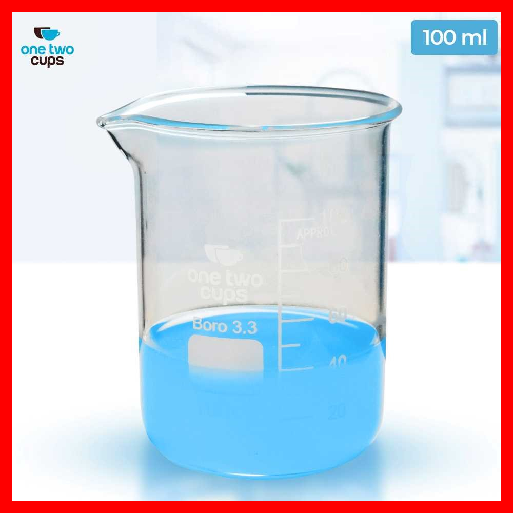 Jual Gelas Ukur Lab Kimia Beaker Beker Glass Takar Laboratorium ...