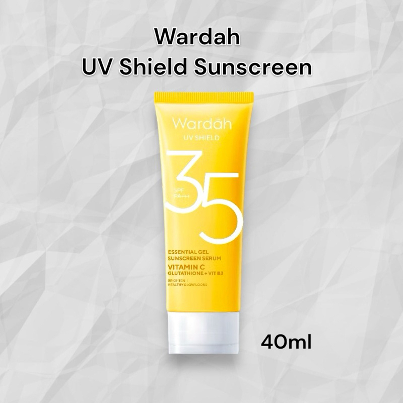 Jual Wardah UV Shield Essential Sunscreen Gel SPF 35 PA +++ 40 ml ...