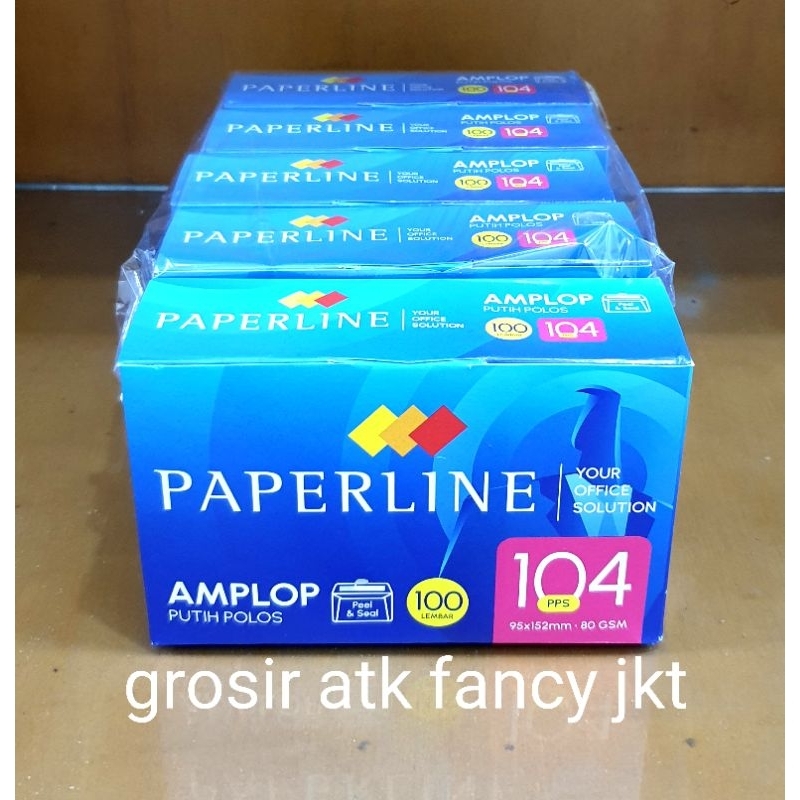 Jual ( 5 pak ) Amplop Paperline 104 110 PPS APS airmail banknote 80 ...