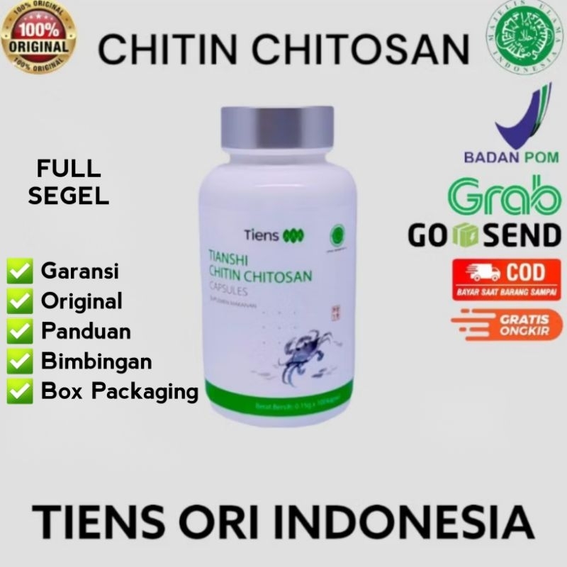 Jual CHITIN CHITOSAN TIENS | PELANGSING BADAN AMPUH | ORIGINAL TIANSHI ...