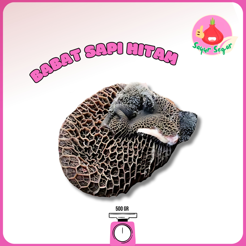 Jual Sayur Segar - Babat Sapi Hitam Bersih 500 gr / Black Cow Tripe ...