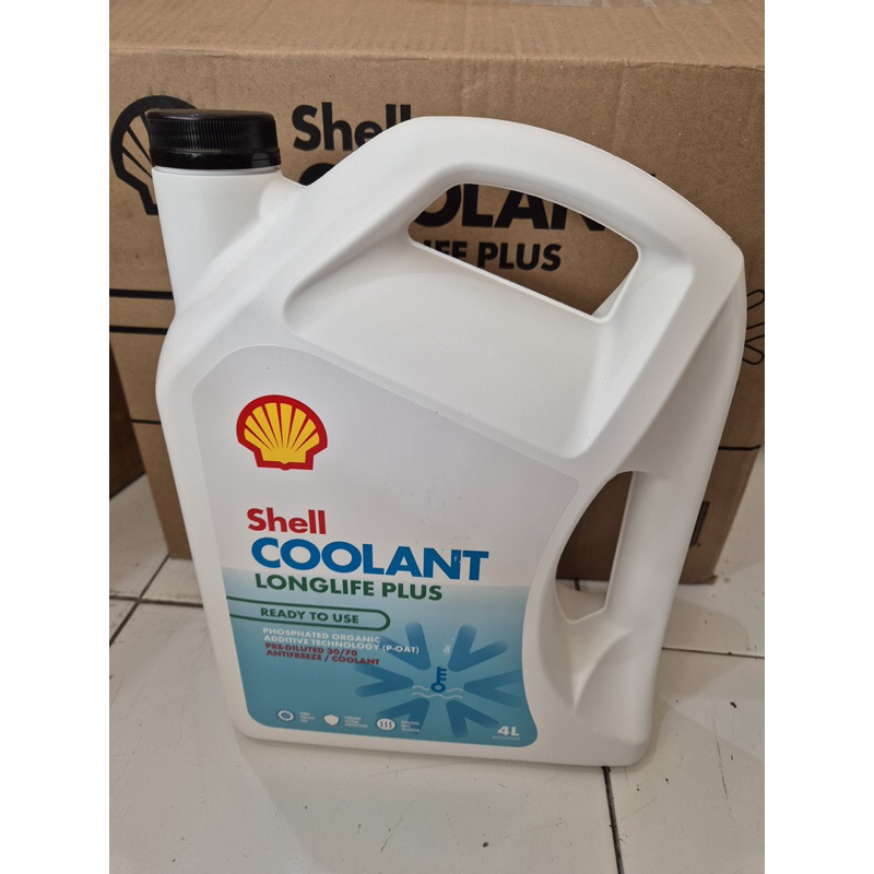 Jual Shell Air Radiator Coolant 30/70 Hijau 4 Liter Cairan Pendingin ...