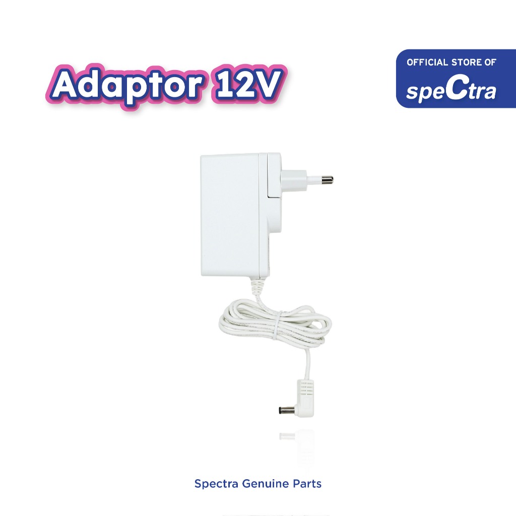 Jual Adaptor 12V (Charger) untuk Pompa ASI Spectra | Shopee Indonesia