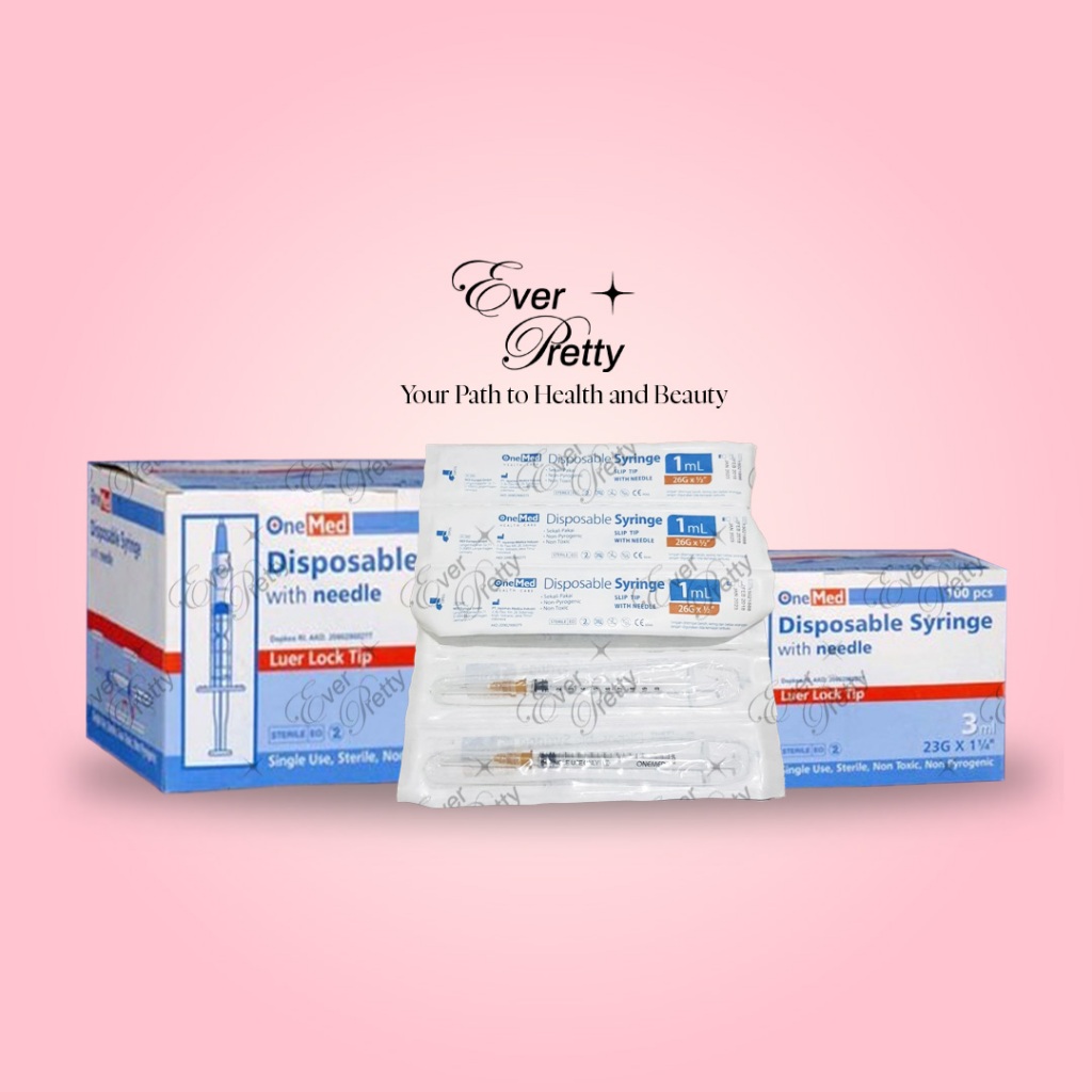 Jual [Eceran] Spu it / Suntikan One med pilihan Ukuran-1ml 3ml 5ml 10ml ...